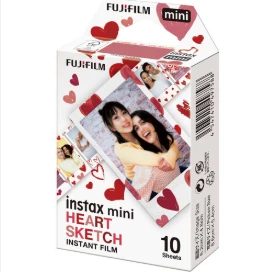 FujiFilm Instax Mini Hearth Sketch film 10x