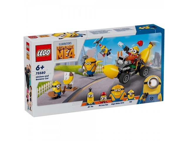 LEGO® Minions 75580 Malci I Banana-automobil