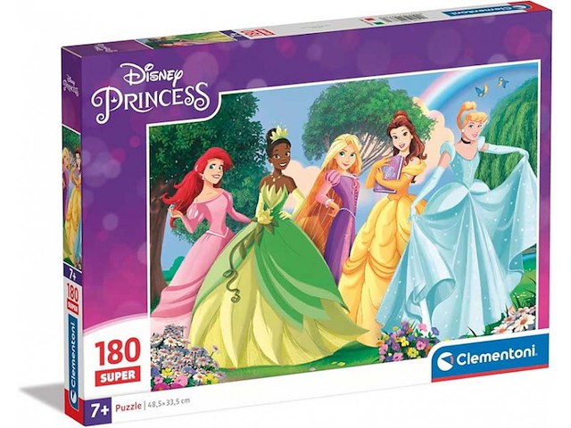 Puzzle slagalica 180 delova Disney Princess Clementoni 29787