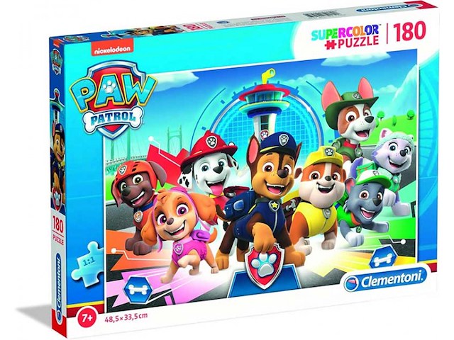 Puzzle slagalica 180 delova Paw Patrol Clementoni 29105