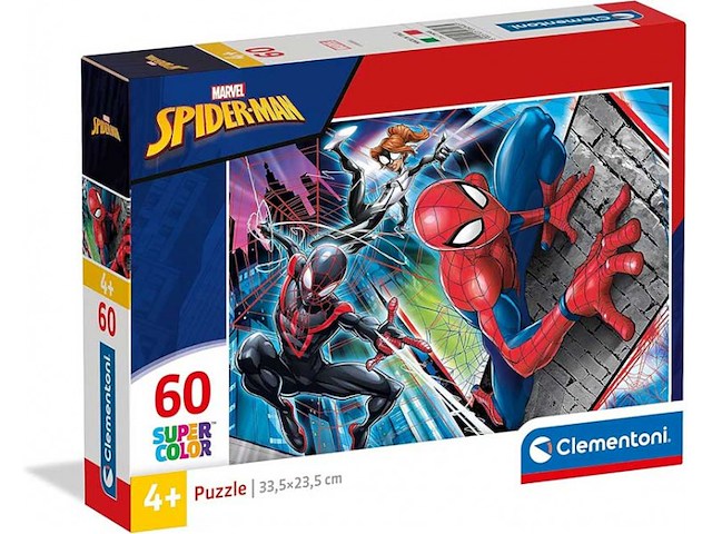 Puzzle slagalice 60 delova Spiderman Clementoni 26048