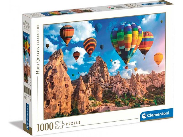 Puzzle slagalica 1000 delova Baloni nad Kapadokijom Clementoni HQC 39825