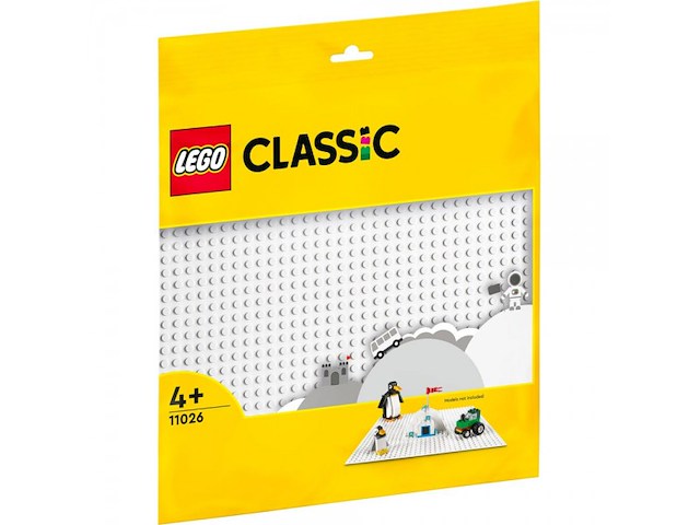 LEGO® Classic Bela podloga za gradnju 11026