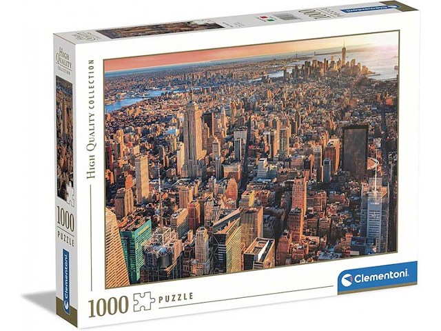 Puzzle slagalica 1000 delova New York City Clementoni HQC 39646