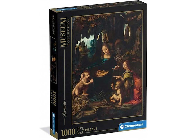 Puzzle slagalica 1000 delova Da Vinči Madona od stene Clementoni Museum Collection 37088