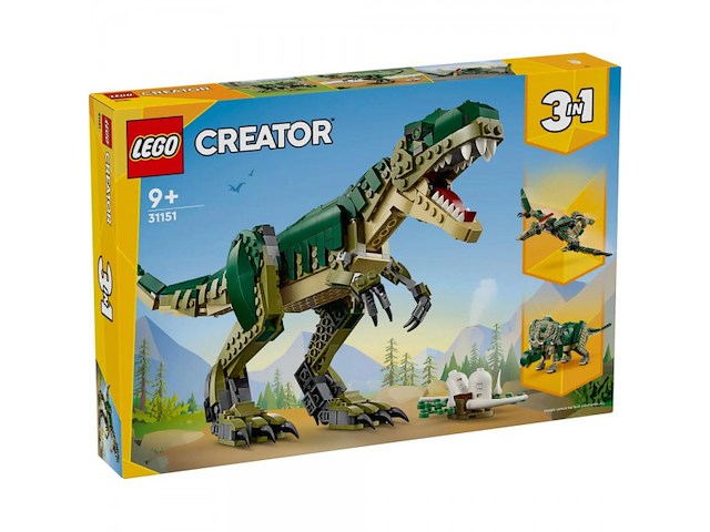 LEGO® Creator 3u1 T-Rex Triceraptor Pterodatil