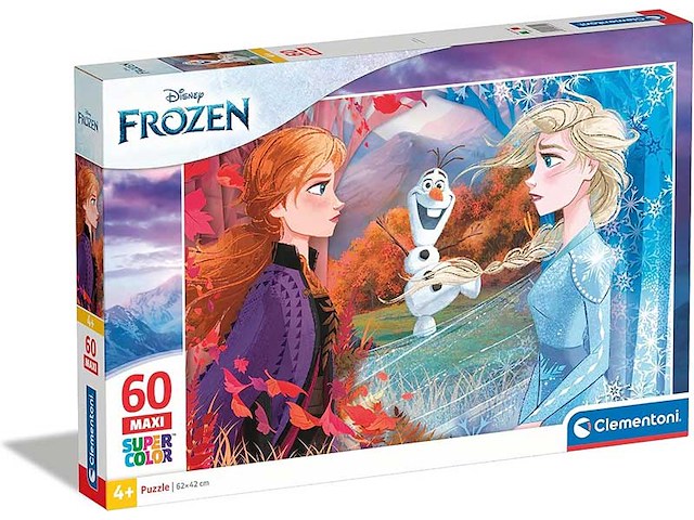 Puzzle slagalice za decu 60 maxi delova Disney Frozen 2 Clementoni 26452