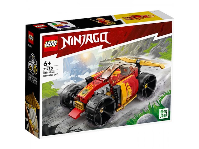 LEGO® NINJAGO® Kocke Kajev nindža trkački automobil 71780