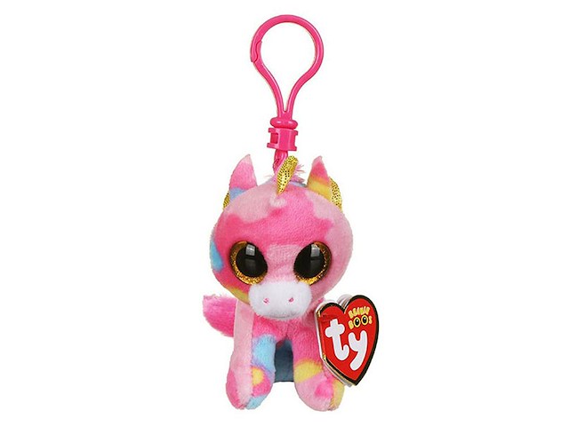TY Beanie Boos Privezak Plišana igračka Jednorog Fantasia 36619