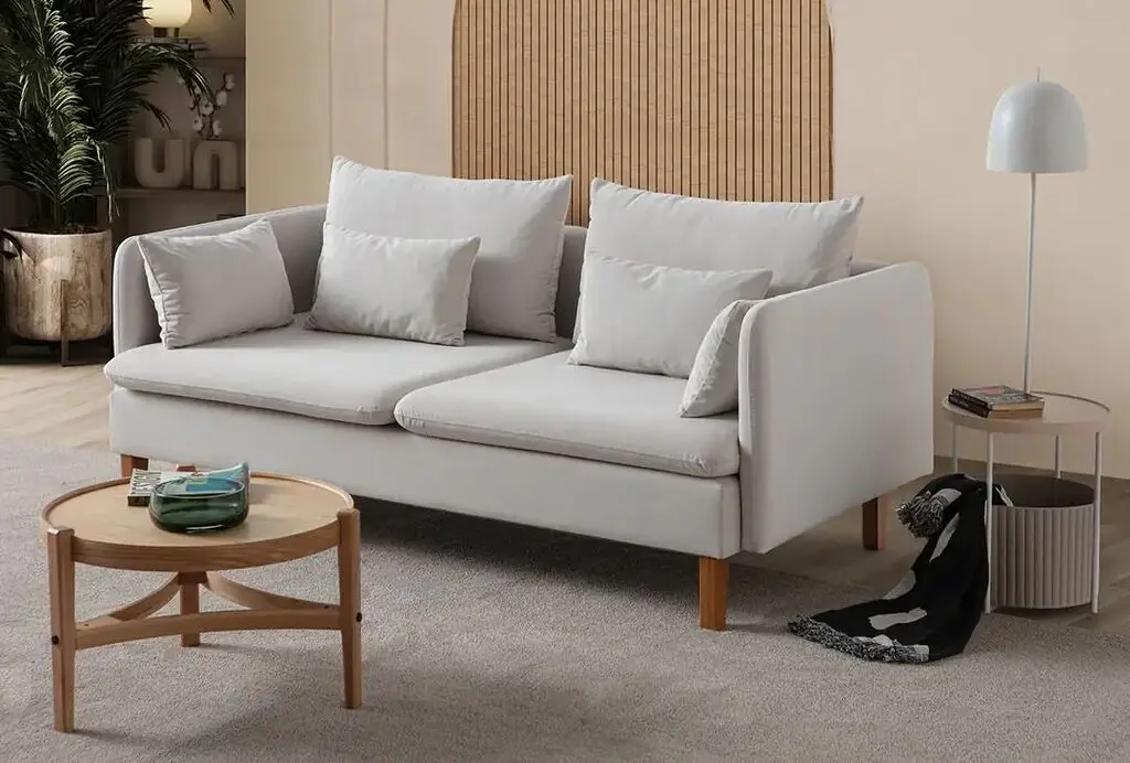 Atelier del Sofa Trosed Flexy, 195 x 100 x 75 cm, Krem