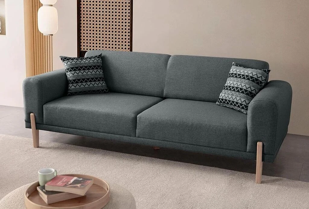 Atelier del Sofa Trosed na razvlačenje Mocha, 220 x 80 x 90 cm, Antracit