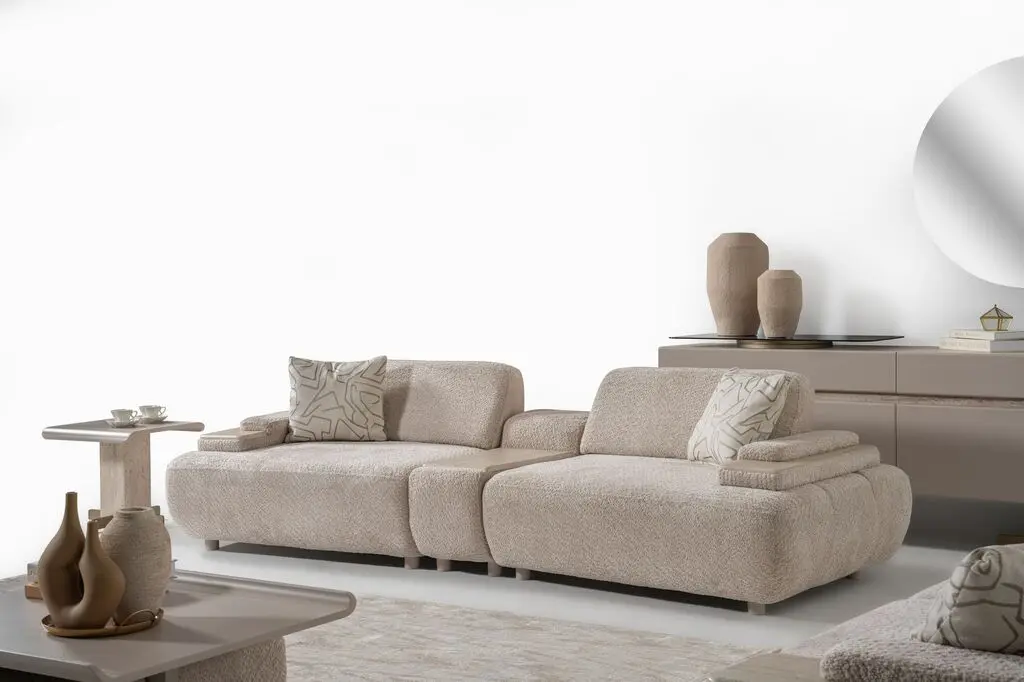 Atelier del Sofa Četvorosed Toscana, 275 cm, Bež