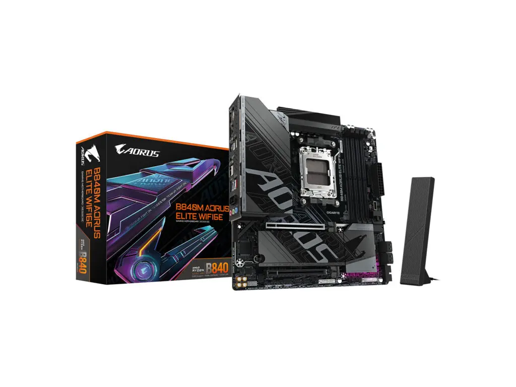 Gigabyte matična ploča MB B840 Aourus Elite, AM5