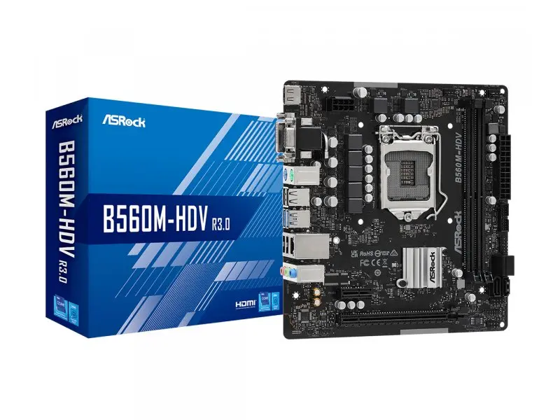 ASROCK B560M-HDV R3.0 Matična ploča 64GB