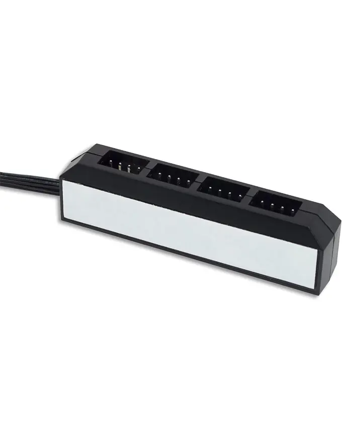 DEEPCOOL Hub za ventilatore Deepcool FH-04, Crni