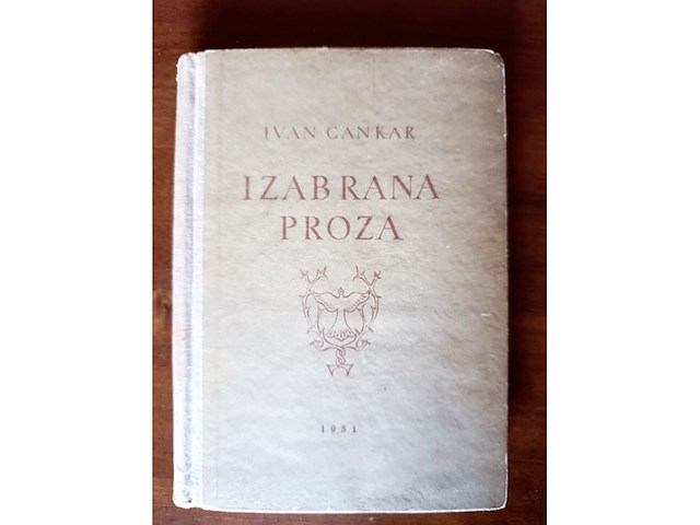 Izabrana proza, I.Cankar