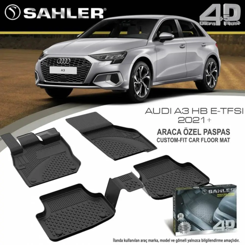 Sahler Gumene patosnice 4.5D za Audi A3 2021+