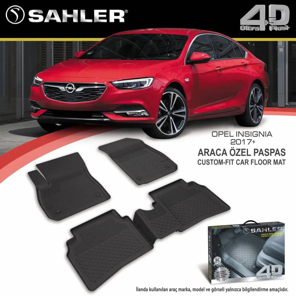 Sahler Gumene patosnice 4.5D za Opel Insignia od 2017