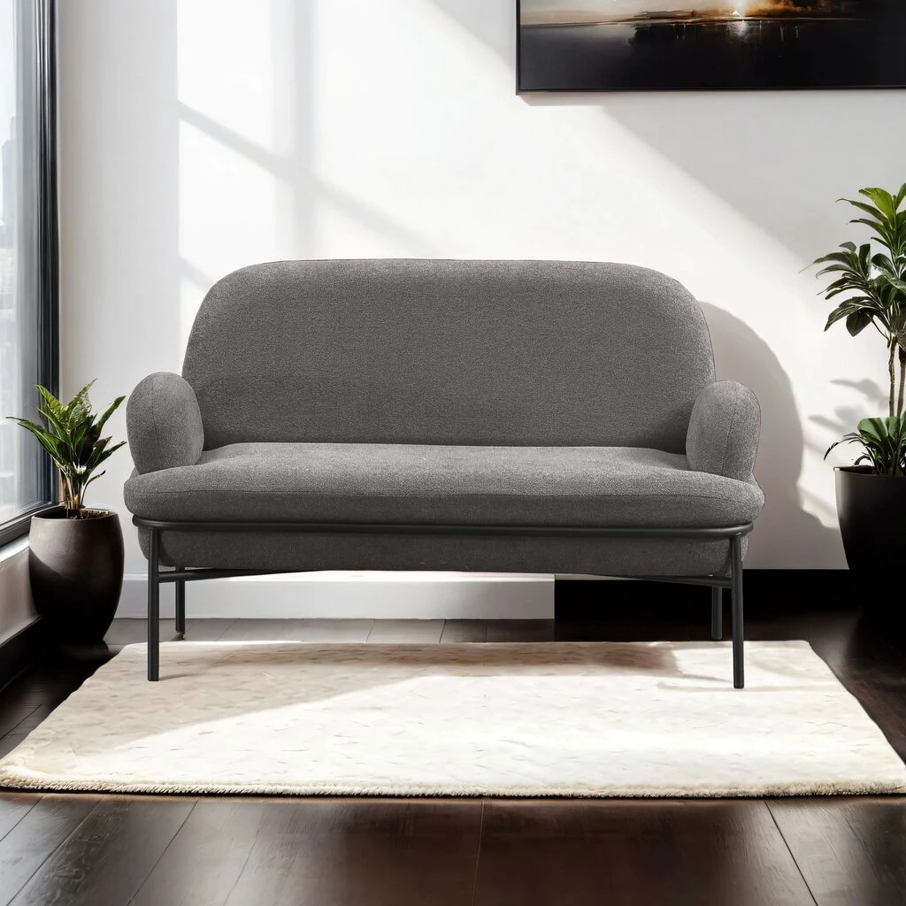 Atelier del Sofa Dvosed Aster, 140 x 80 x 53 cm, Sivi