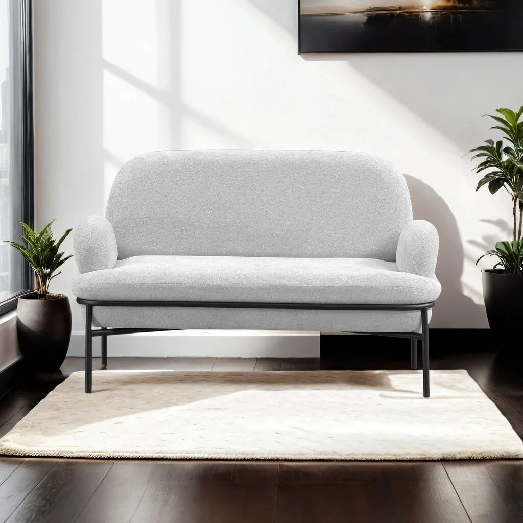 Atelier del Sofa Dvosed Aster, 140 x 80 x 53 cm, Beli