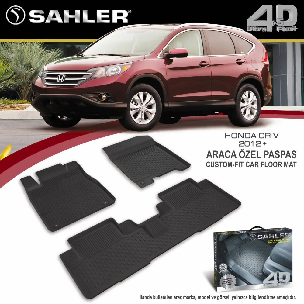 Sahler Gumene patosnice 4.5D za Honda CR-V od 2012-2017