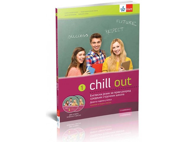 KLETT Chill out 1, udžbenik i radna sveska za prvi razred