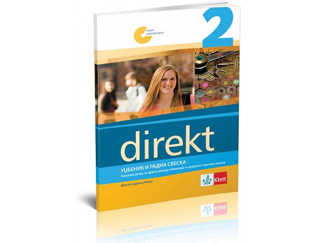 KLETT Direkt 2, udžbenik i radna sveska za nemački jezik