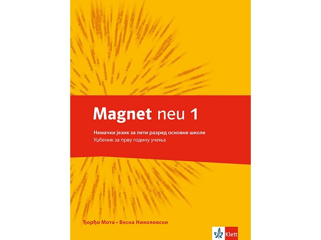 KLETT Nemački jezik 5, Magnet neu 1, udžbenik za peti razred