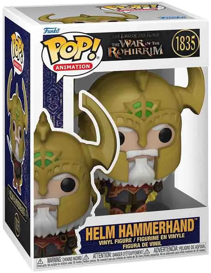 Funko Figura POP! The Lord of the Rings The War of Rohirrim Helm Hammerhand