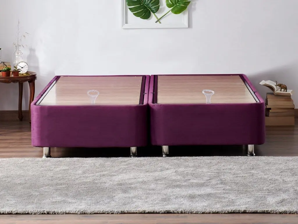 Hanah Home Osnova za krevet Purple, 140x38x190 cm, Ljubičasta