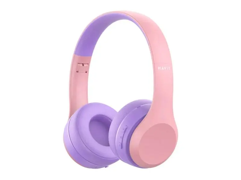 Havit Bežične Bluetooth slušalice H626BT, BT 5.0, Roze