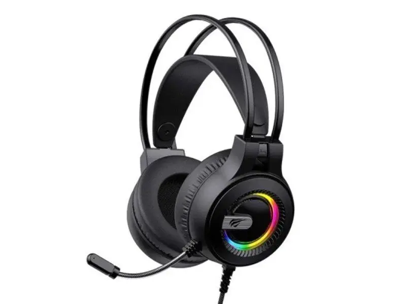 Havit Gaming slušalice H2040d RGB, 116 dB, Crne
