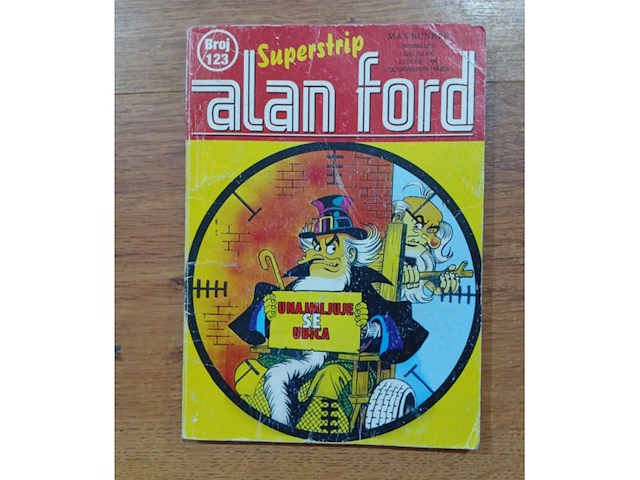 Alan Ford Superstrip #123, Umajmljuje se ubica