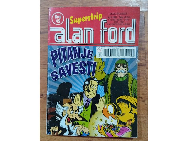 Alan Ford Superstrip #45, Pitanje savesti