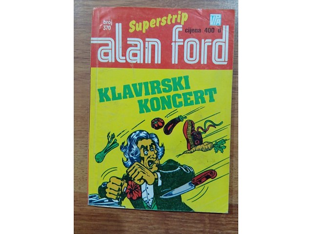 Alan Ford, Vjesnik #370, Klavirski koncert