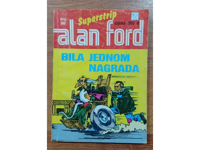 Alan Ford, Vjesnik#366, Bila jednom nagrada