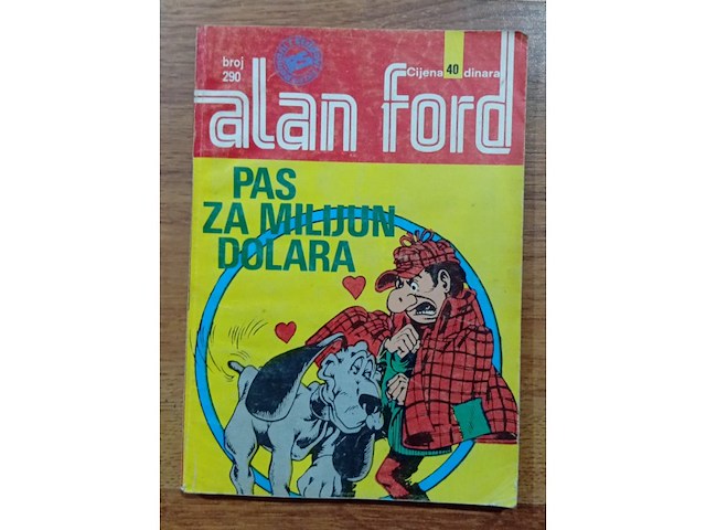 Alan Ford, Vjesnik #290, Pas za milijun dolara