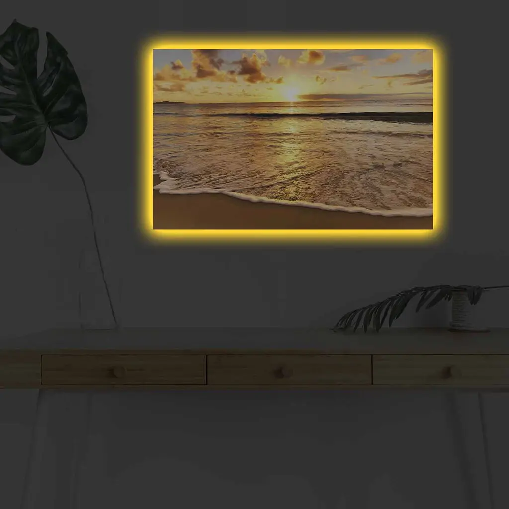 Wallity Slika sa LED osvetljenjem 4570DHDACT-097, 45x70 cm