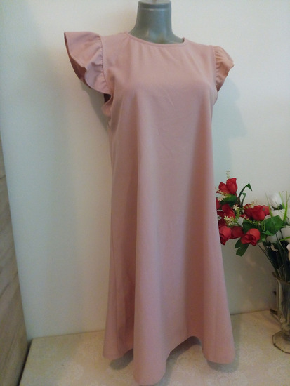 Nova Prato fashion roze haljina S/M
