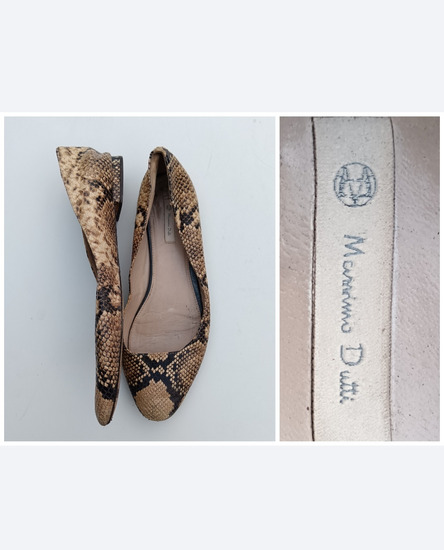 MASSIMO DUTTI baletanke animal print