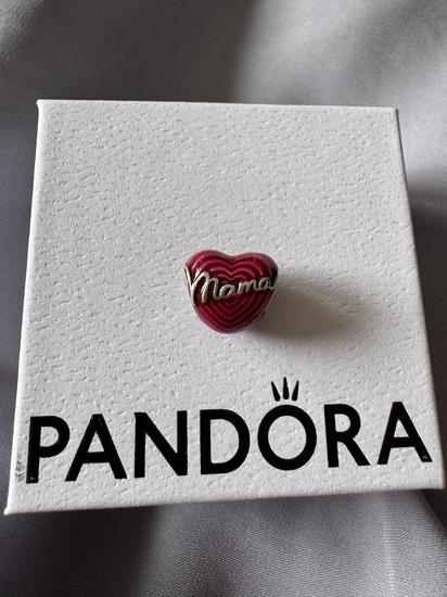 Pandora privezak Mama srce s925 ALE