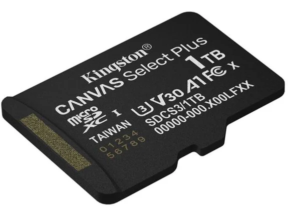 Kingston MikroSD mem.kart.1TB SelectPlus gen3 bez adaptera