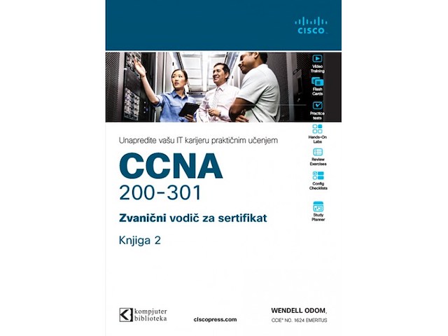 CCNA 200-301 zvanični vodič za sertifikat, knjiga 2