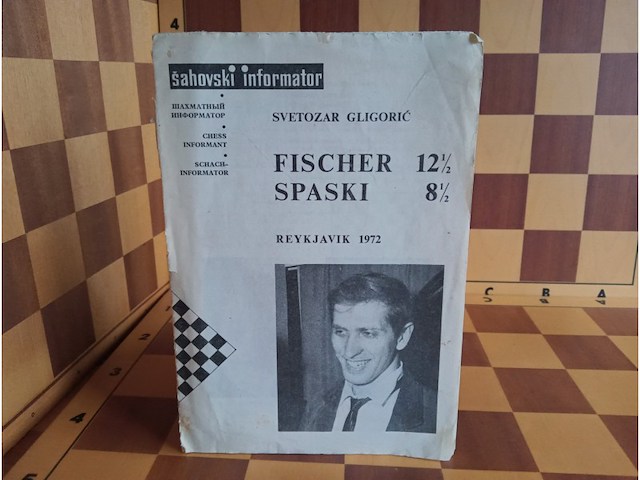 FISCHER 12,5 - SPASKI 8,5 Reykjavik 1972 (sah)