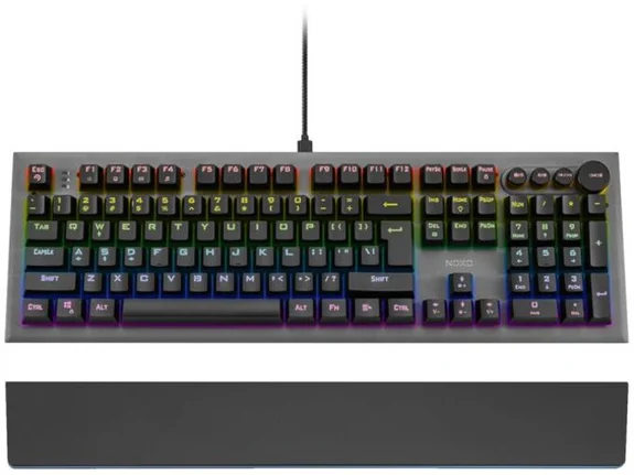 Noxo Mehanička gejmerska tastatura BLUE switch, EN Conqueror
