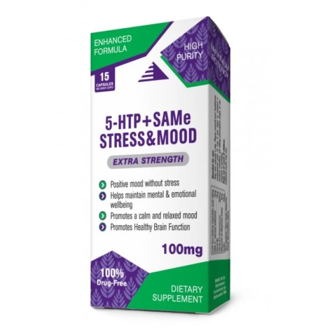 5-HTP PLUS SAME STRESS & MOOD 15 KAPSULA – Brza podrška za emocionalnu stabilnost i dobro raspoloženje