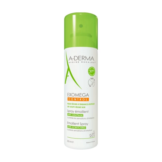 A-DERMA EXOMEGA CONTROL SPREJ 200ML – Za brzu negu kože protiv svraba