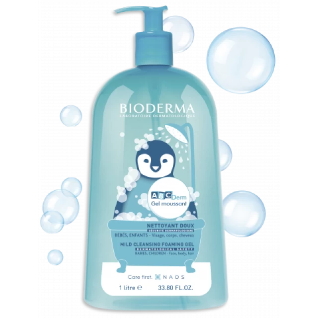 BIODERMA ABCDERM GEL ZA KUPANJE – Nežna higijena za lice, telo i kosu beba