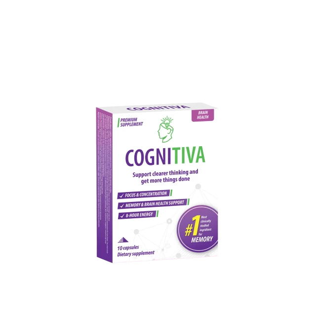 COGNITIVA- SUPER NUTRIJENT ZA MOZAK 10 KAPSULA – Vrhunska podrška za pamćenje, fokus i mentalnu oštrinu