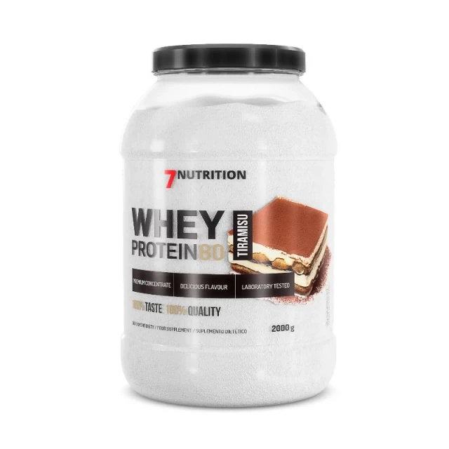 7NUTRITION WHEY PROTEIN Tiramisu 2kg – Vrhunski protein za rast mišića